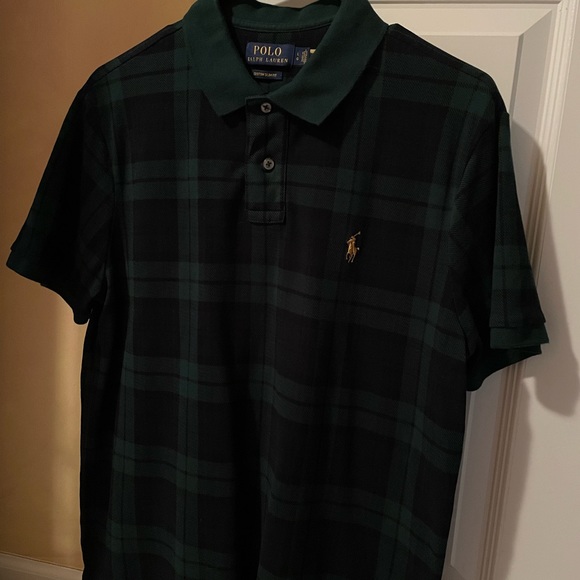 Polo Ralph Lauren | Shirts | Polo By Ralph Lauren Plaid Polo Shirt ...